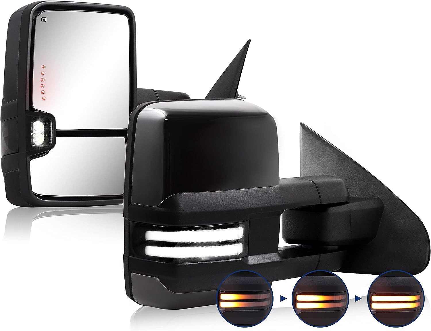 Towing Mirrors for Chevy Silverado GMC Sierra | Cheetah Automotive