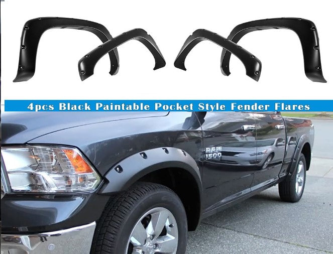 Fits 09-17 Dodge Ram 1500 Fleetside 67.4/76.3/96.3 inch Bed (Does not ...